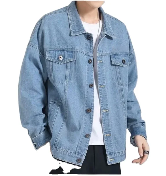 Shop Men's Stylish Brand Denim Jackets with Custom Logos