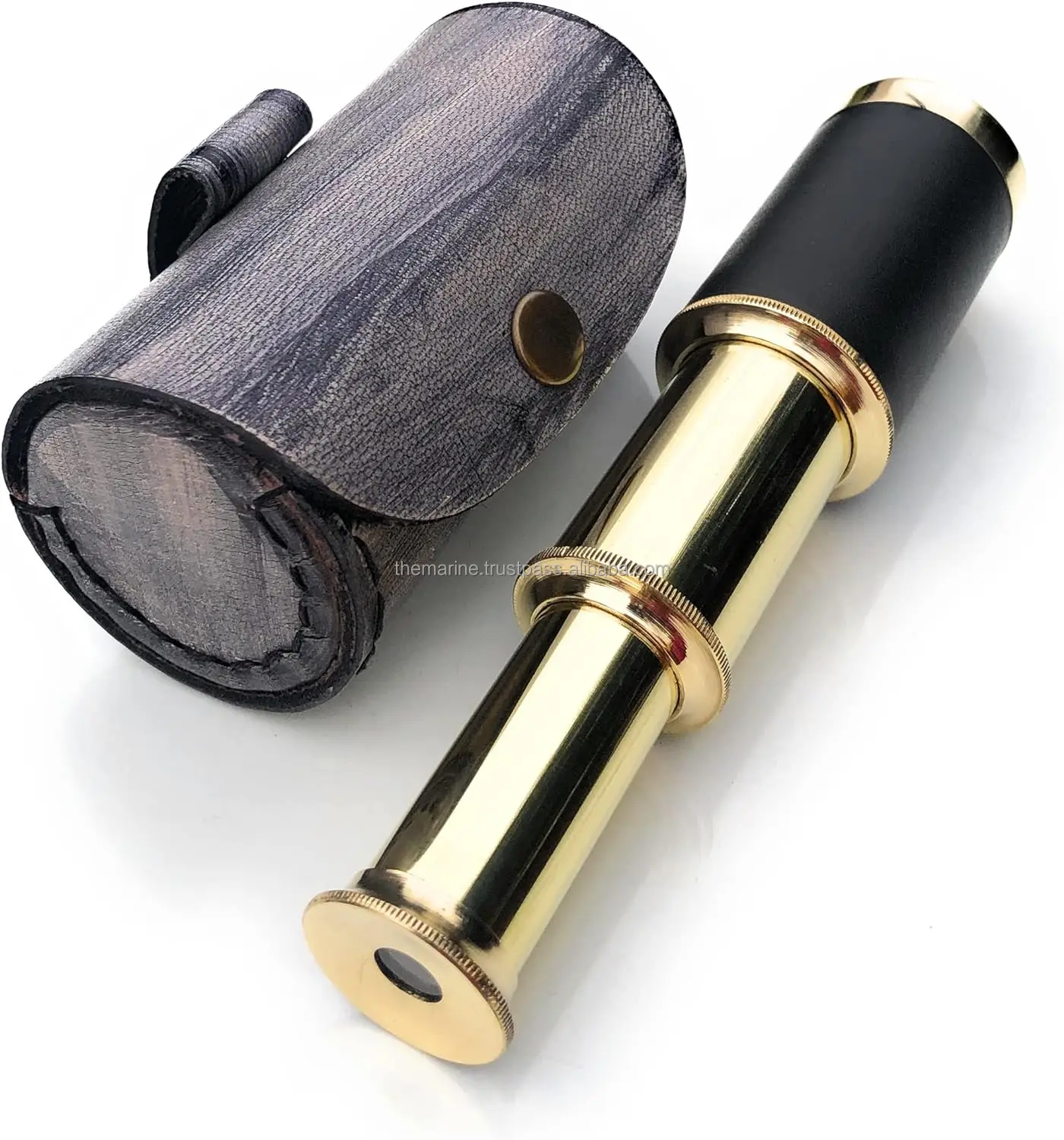 Wholesale Handheld Brass Pirate Navigation Telescope W/ Cylindrical ...