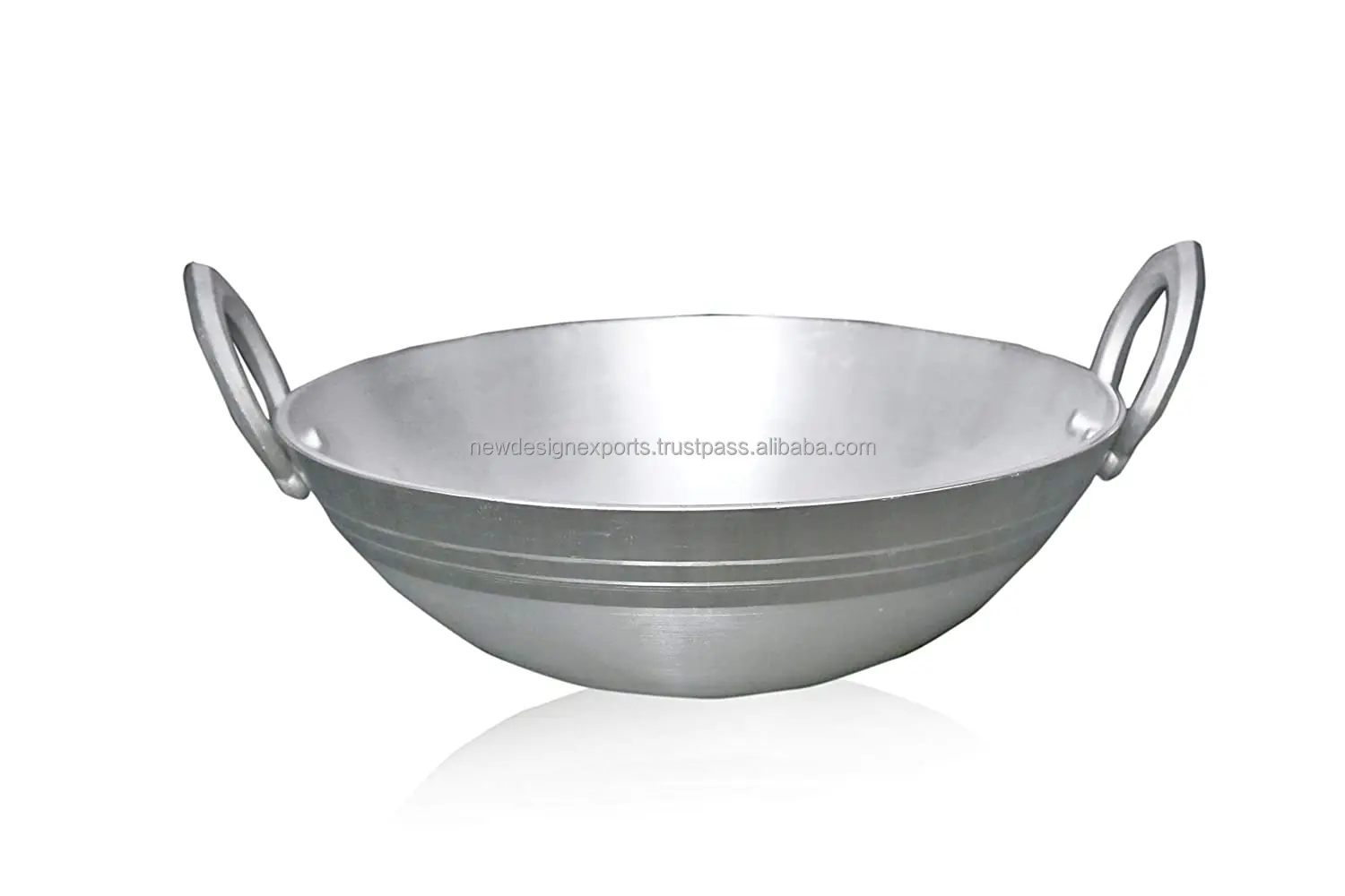Aluminium Casting Kadhai with Two Handles - Perfect Kitchen Partner