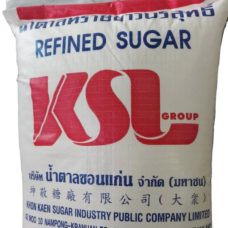 Ksl Crystal White Refined Sugar Icumsa 45 Max From Thailand - Buy Sugar Icumsa 45,Brazilian ...