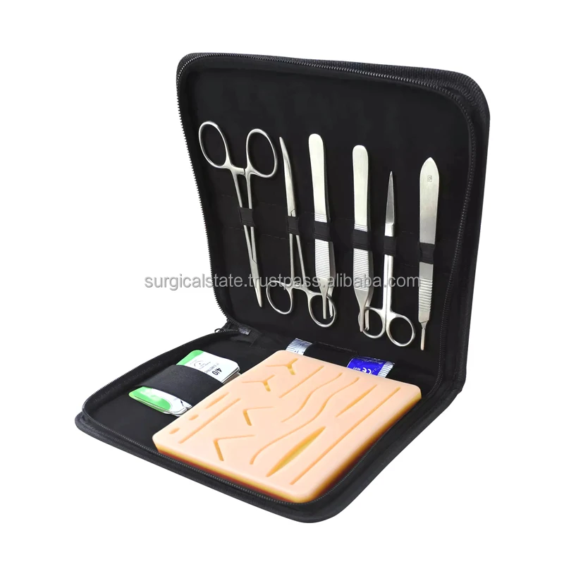 Medical Students Suture Training Kit Biological Dissecting Tools ...