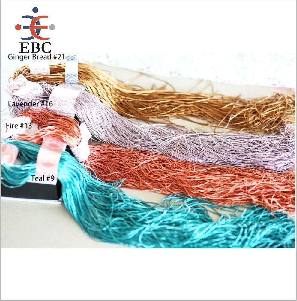 In Stock Metallic French Bullion Wire for Gold Work & Embroidery