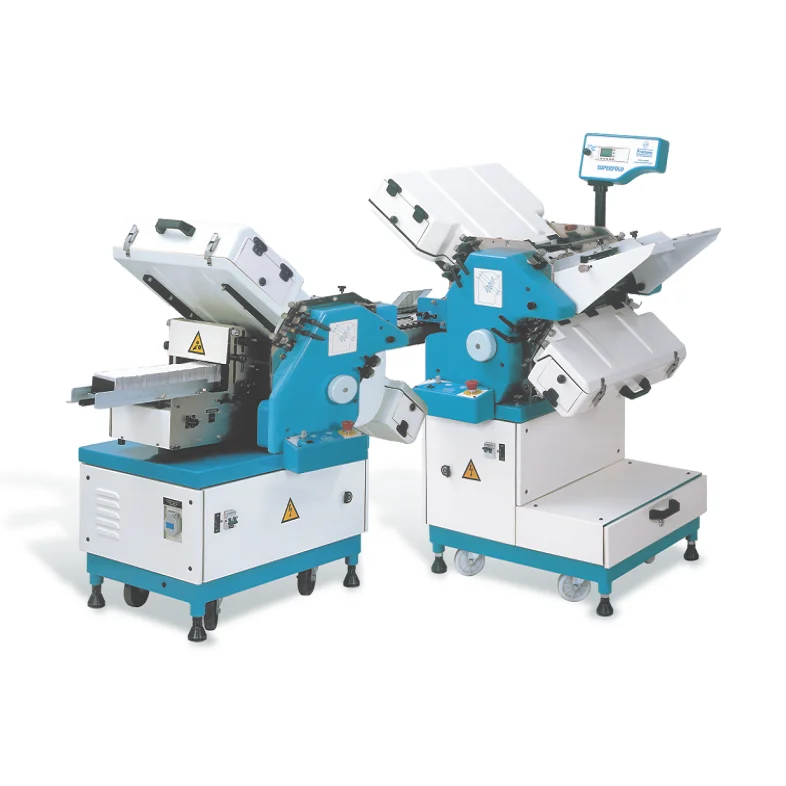 2-fold Paper Folding Machine With Friction Feeder 350mm Max Workable ...