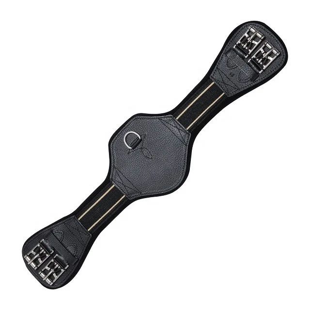 Fancy Stitch Padded Long Girth High Quality Tanned Leather with Snap ...