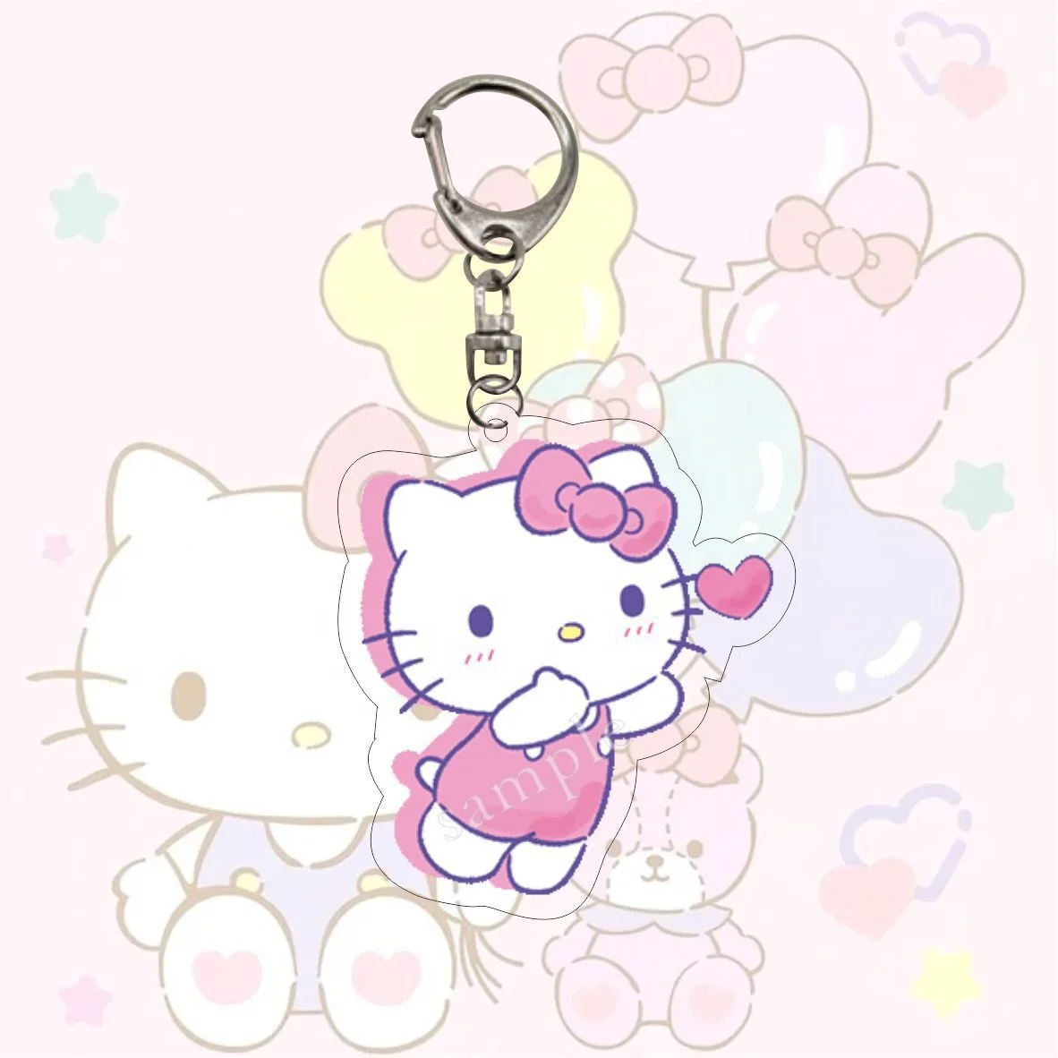 Cheap Custom Print Kawaii Cute Design Sanrio Hello Kitty Acrylic ...