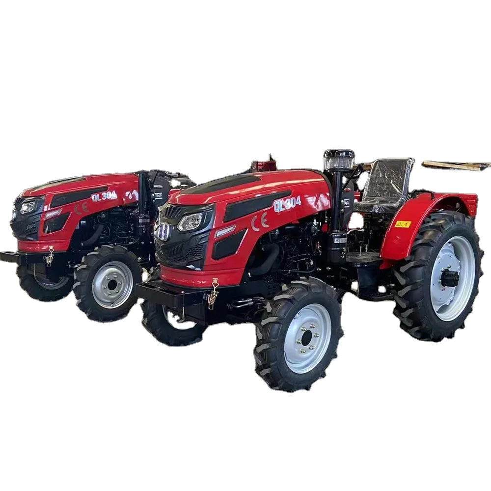 Multifunctionele Agricolas 4wd Boer Tractores Compacte Landbouw Tractor ...