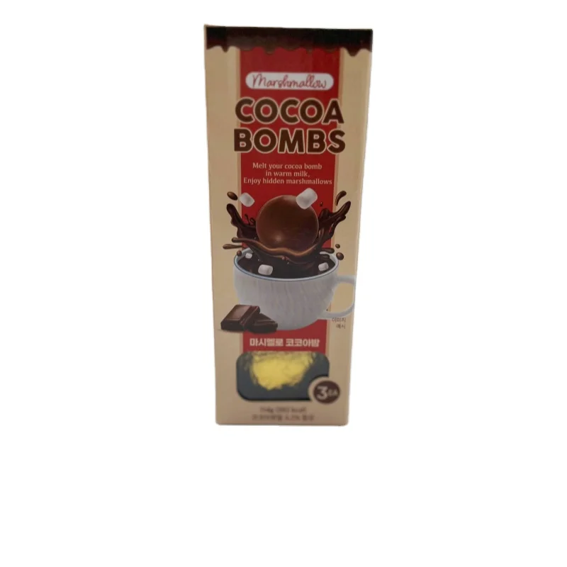 Wholesale Chocolate Bomb Biscuits Hot Drinkable Coffee Home Chocolate ...