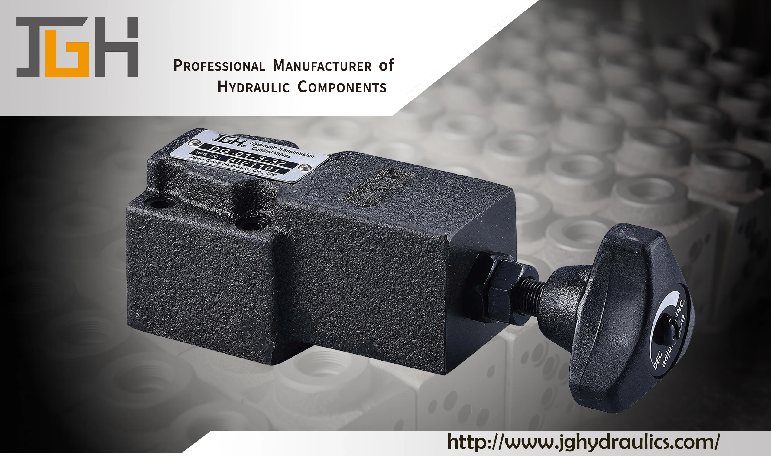 DG-01 Remote Control Hydraulic Pressure Relief Valve