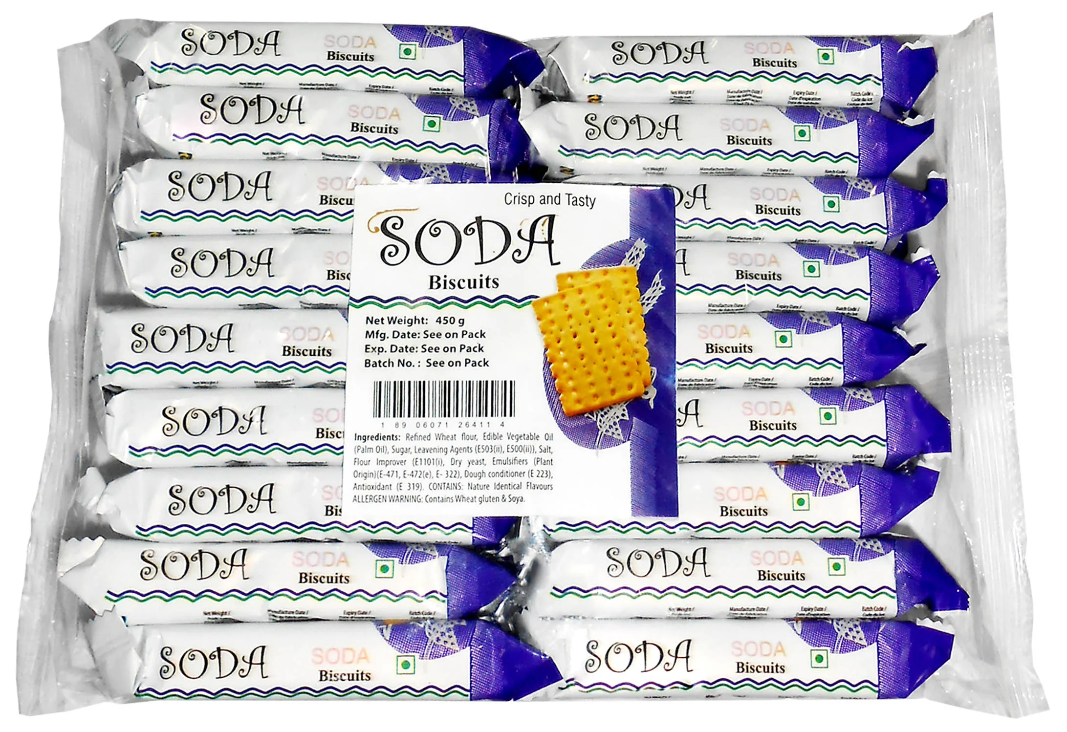 Milk Salt Soda Crackers Soda Biscuits Cholesterol Free Rich Butter ...