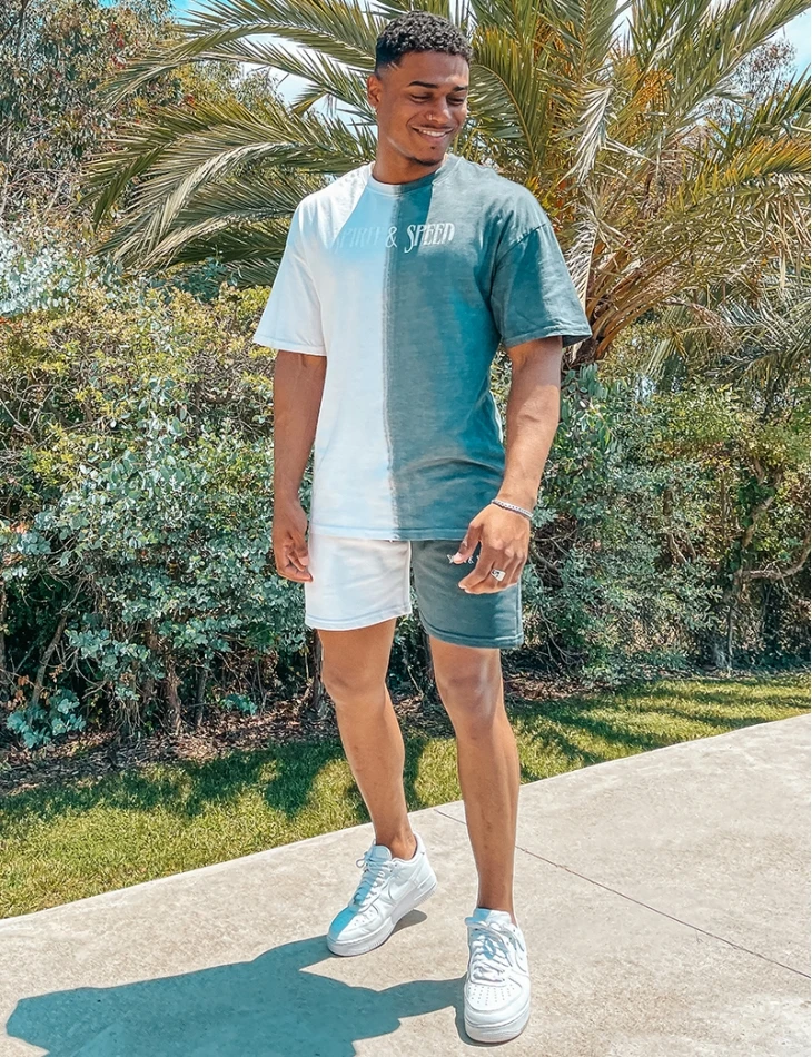 T-shirt And Short Set For Men And Women - Buy Men's Sets Men Summer ...