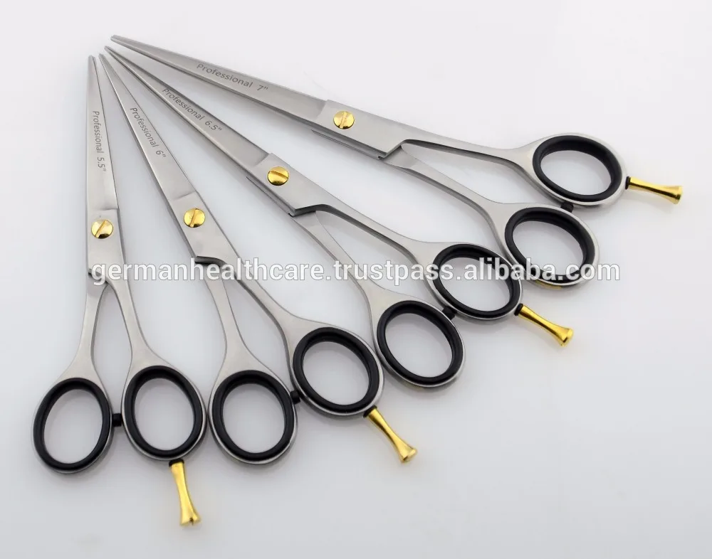 Hand Made Professional Hair Scissors Micro Serrated With Razor Edge ...