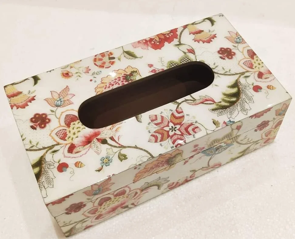 Unique Multiuse Mango Wood Tissue Box Handcrafted For Kitchen Dining ...