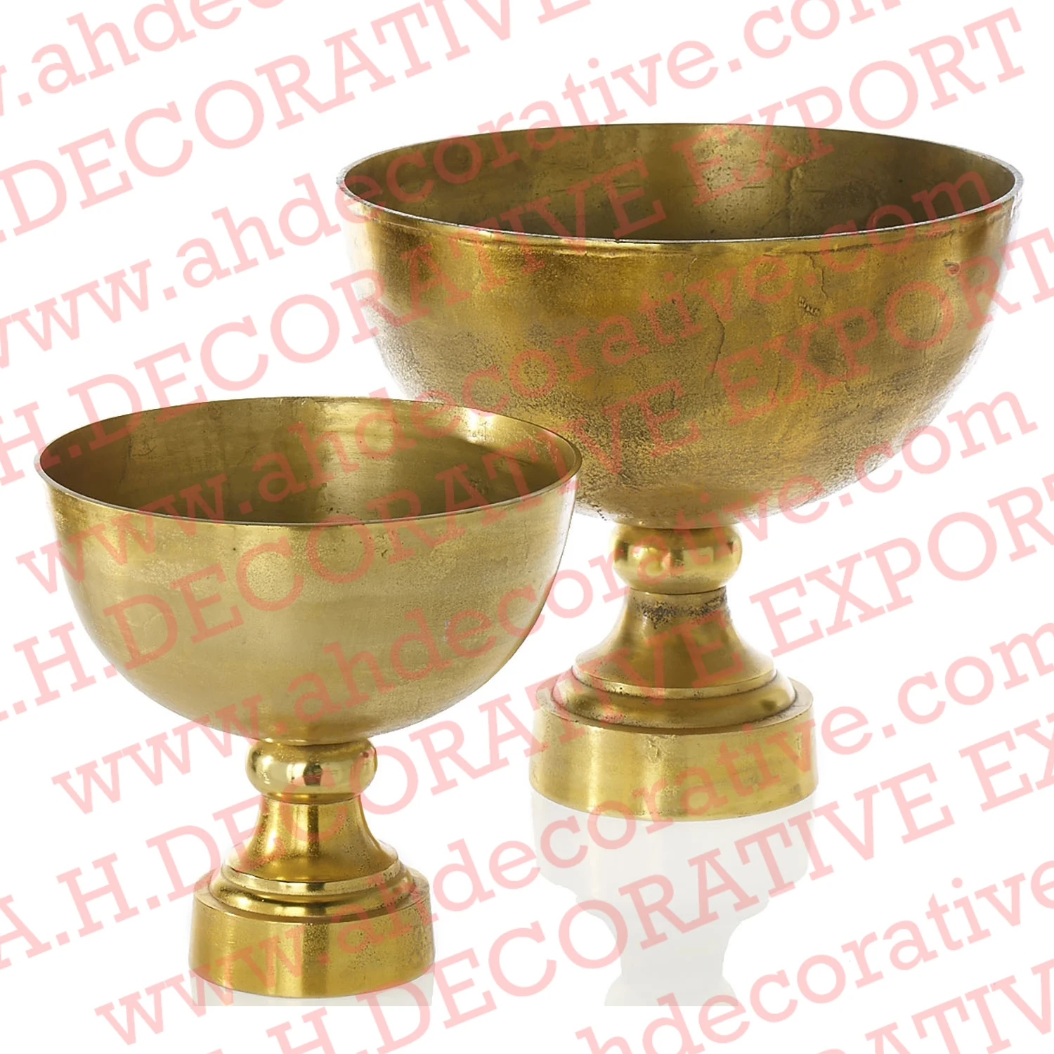 Gold Antique Compote Bowl Wedding Table Centerpiece Fruits Decoration ...