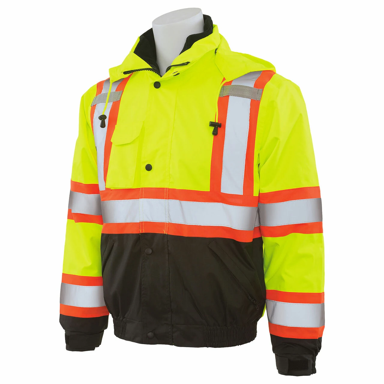 Hi Vis Soft-Shell Jacket - High Visibility & Waterproof