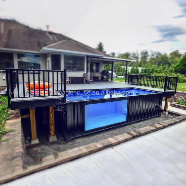 Magic House Shipping Container Swimming Pool - Luxury & Style