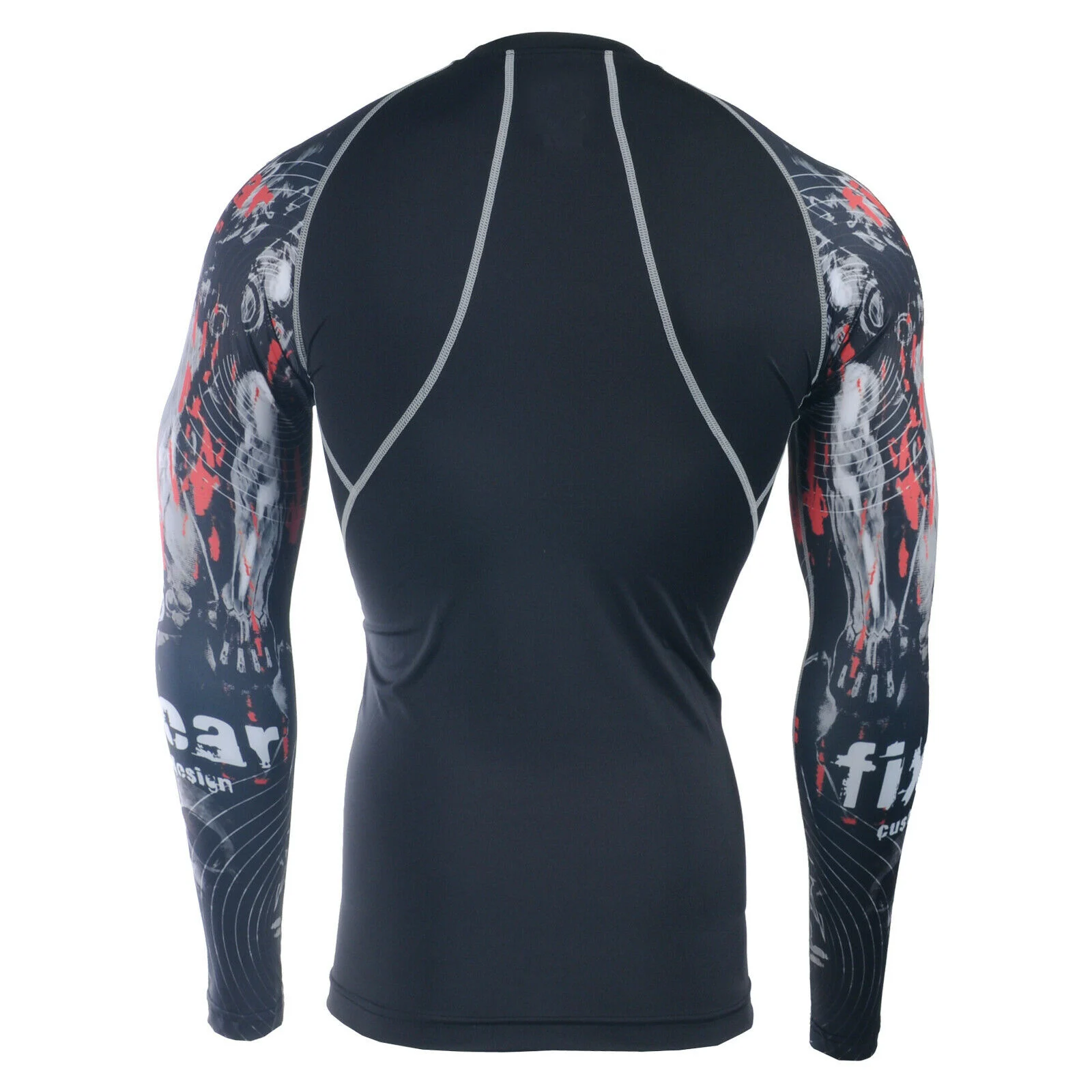 2024 Customize Your Design Full Sublimation Mma Full Sleeve Rash Guards ...