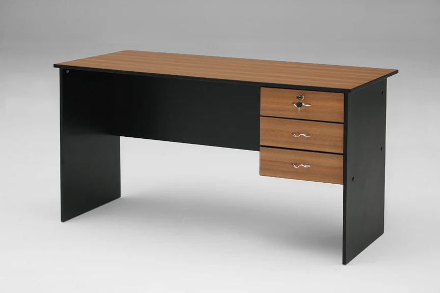 Modern Wooden Particle Board Knock Down Executive Office Furniture Desk ...