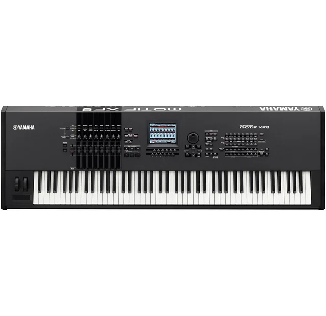 Original Yamahas Motif Xf8 88 Key Piano Keyboard Synthesizer ...