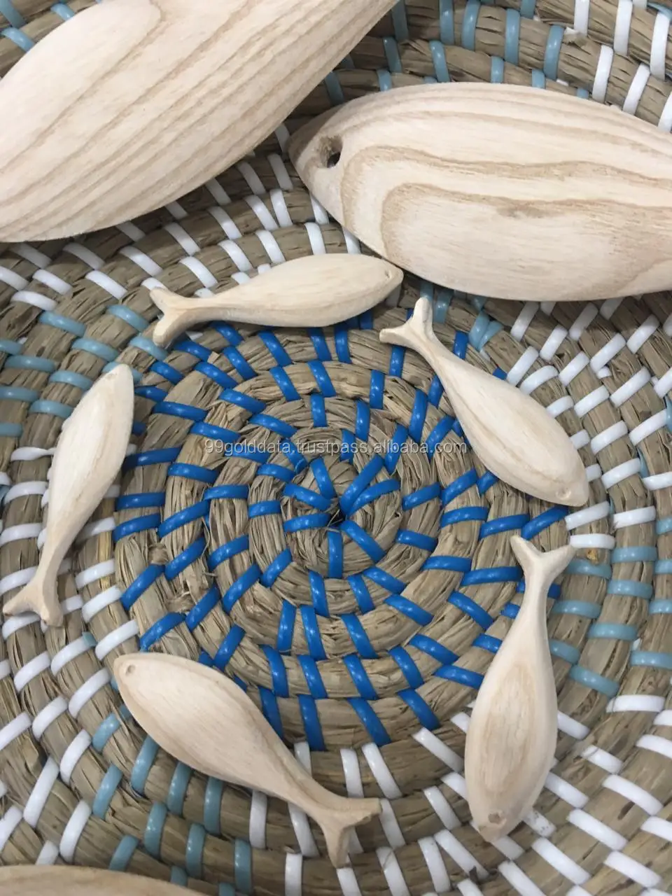 High Quality Wooden Fish Painting For Kids Toy And Decoration/natural ...