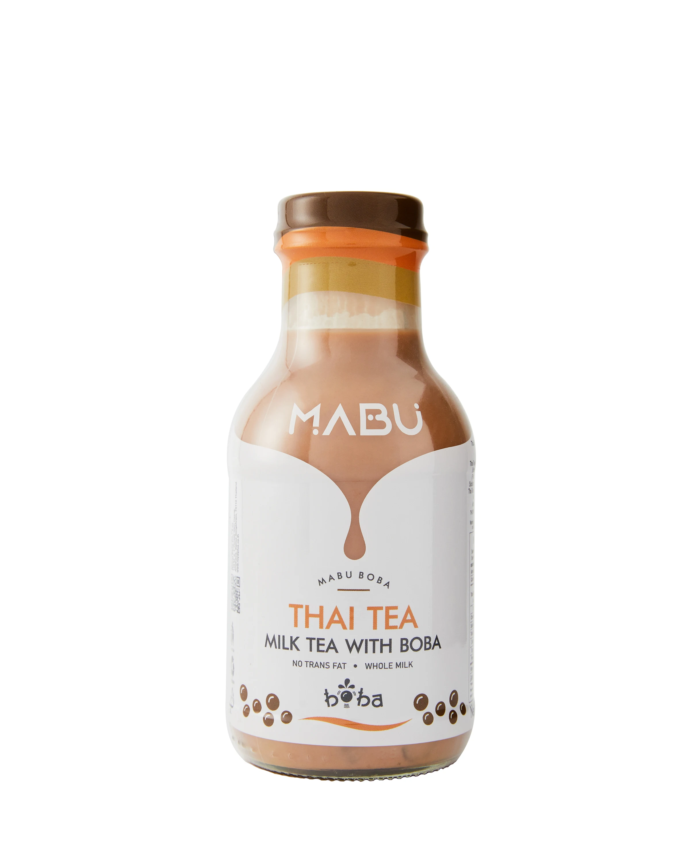 Mabu Milk Tea Drink With Boba With Thai Tea Flavor - Buy Milk Tea Drink ...