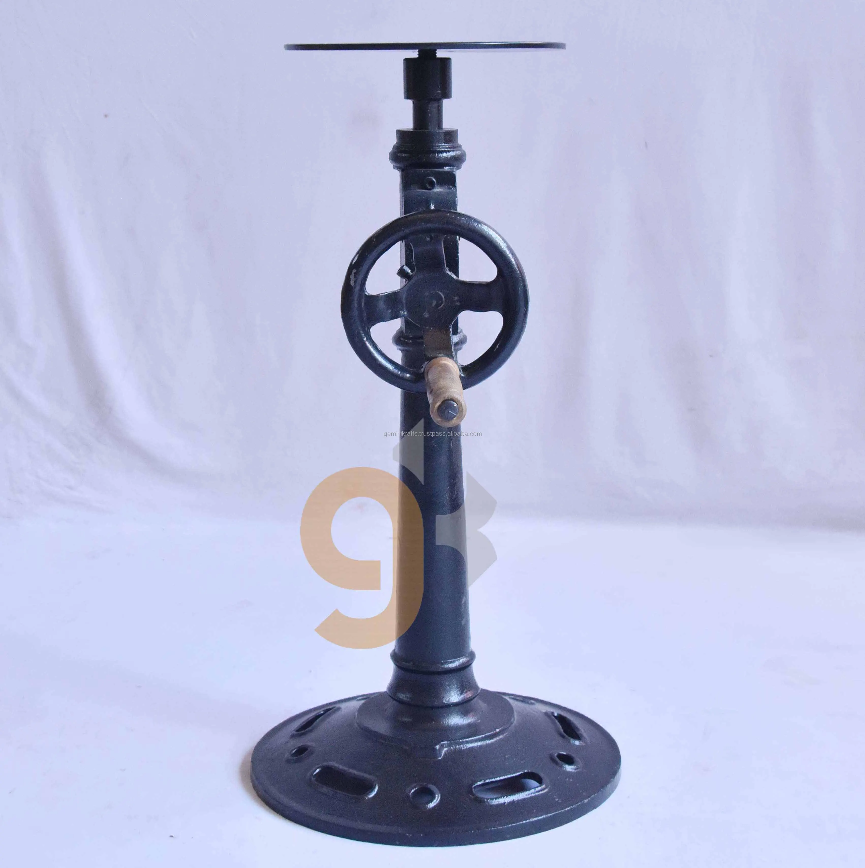 Crank Table Base,Industrial Cast Iron Dining Table Base,Wholesale Hand ...