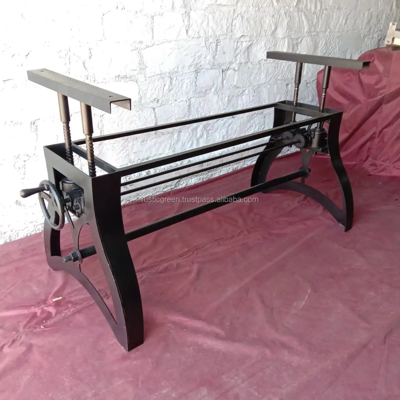 Industrialux Crank Table Base - Durable & Stylish