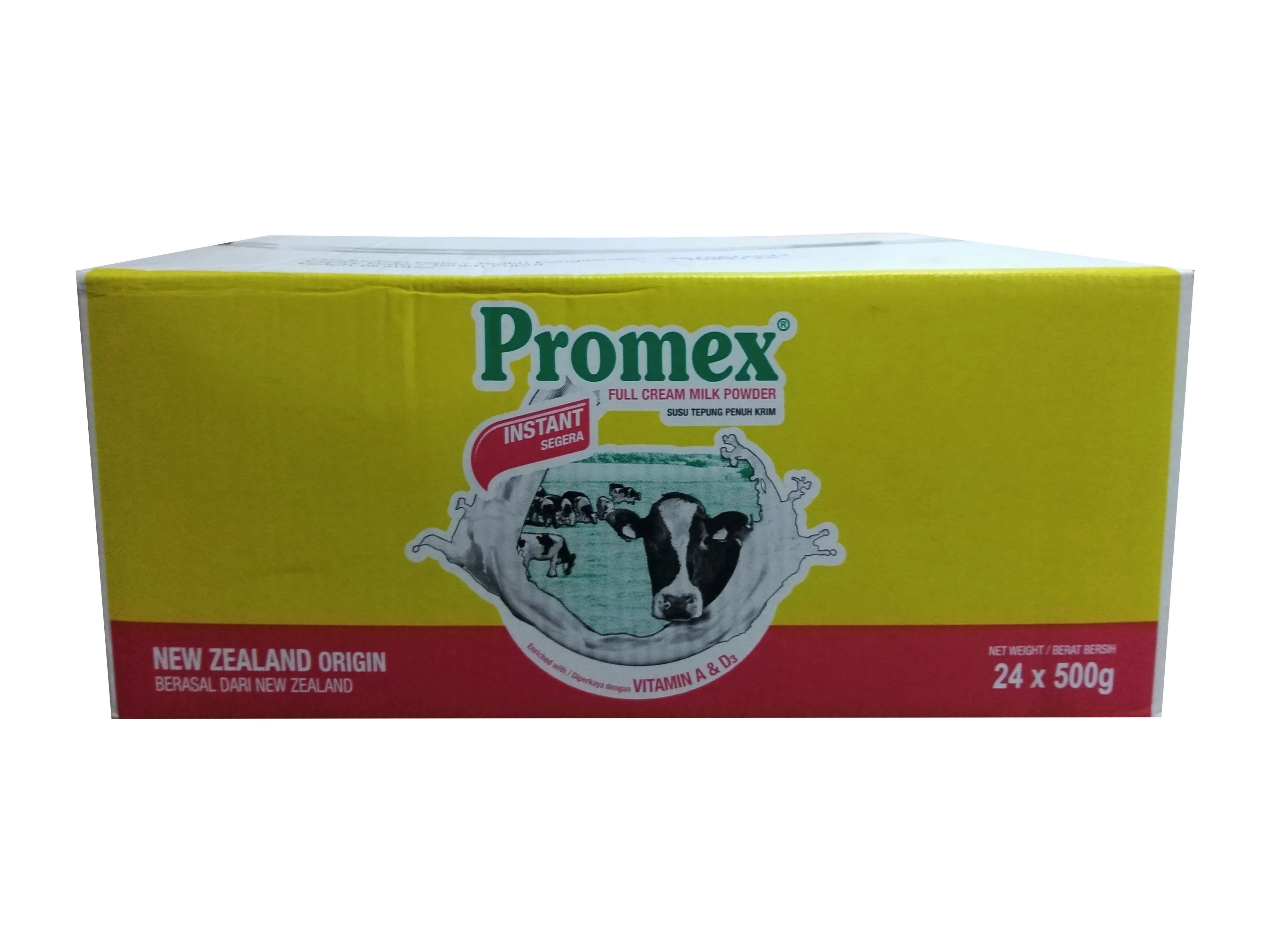 Halal Certified 500g Pouch Promex Instant Full Cream Milk Powder - Buy ...