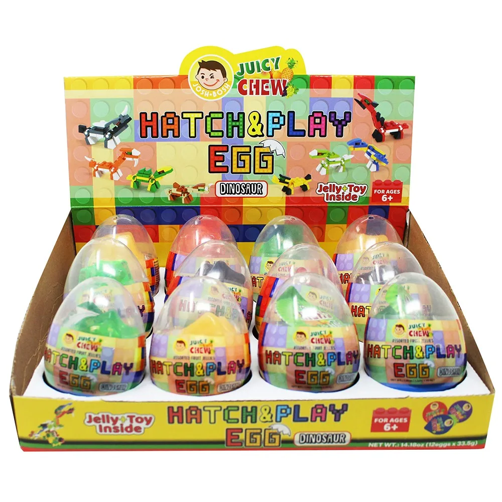 Josh Bosh Hatch & Play Eggs 48 Eggs / 1.18 Ounce With Toy Inside. - Buy ...