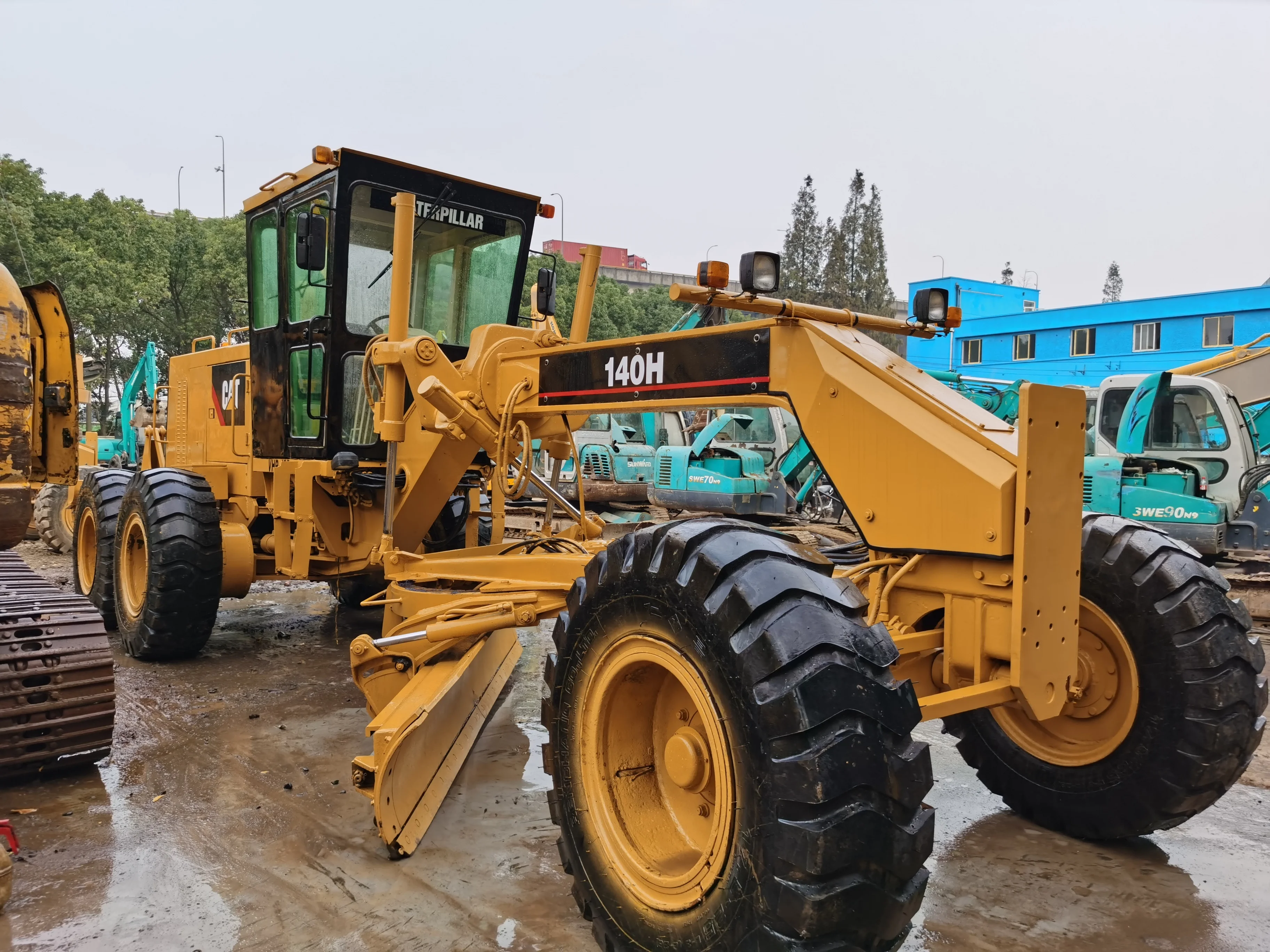 Used Caterpillar Grader Cat140h Motor Grader Good Performance 140g 140h ...