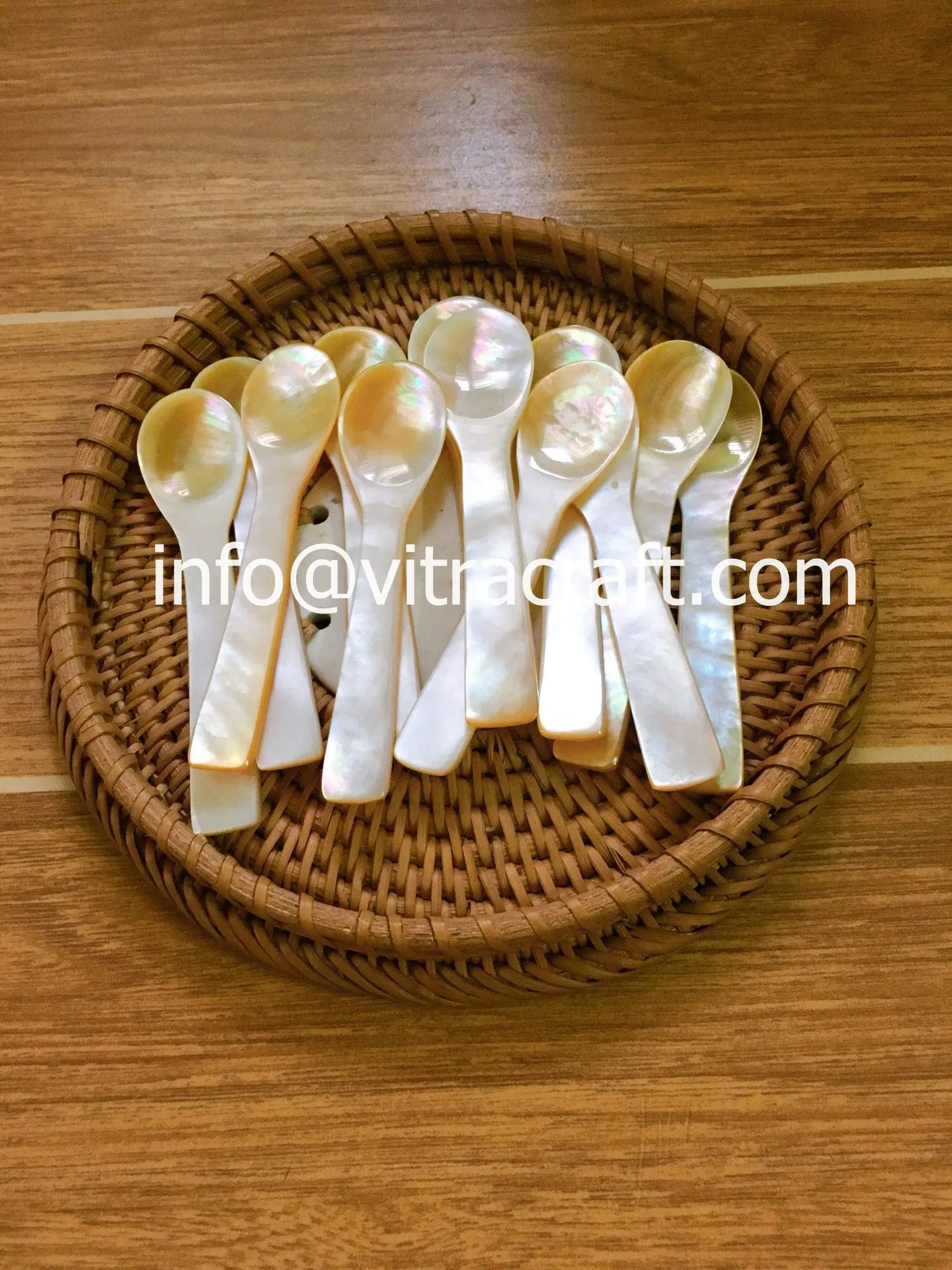 Vietnam Luxurious Mother of Pearl Spoon - Perfect for Caviar