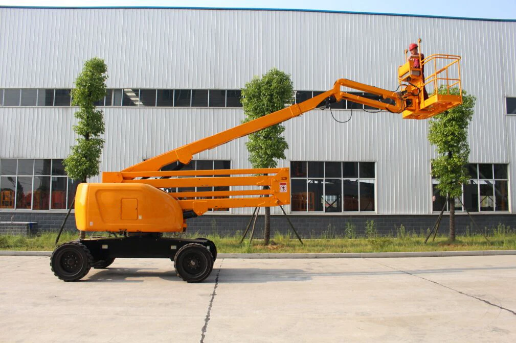 Small Hydraulic Genie Cherry Picker Towable Spider Telescopic Mini Lift ...