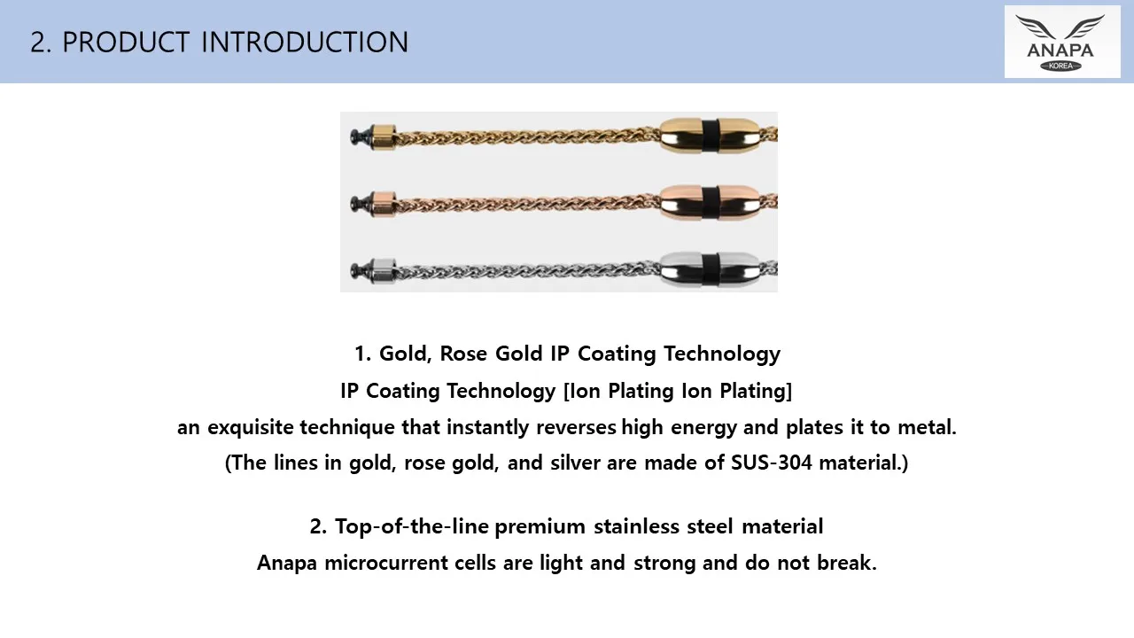 ANAPA Microcurrent Rubber-Bracelet - Versatile & Durable