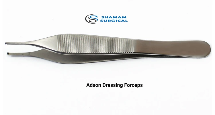 Adson Tissue Forceps Stainless Steel With Premium Quality By Shamam ...