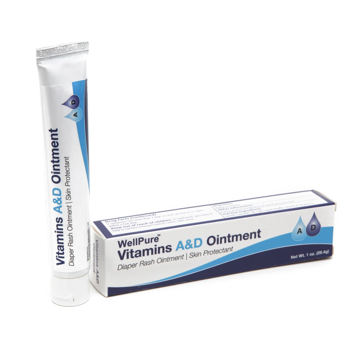 Pomada De Vitamina A And D Para Proteção Da Pele Evita A Pele Seca E