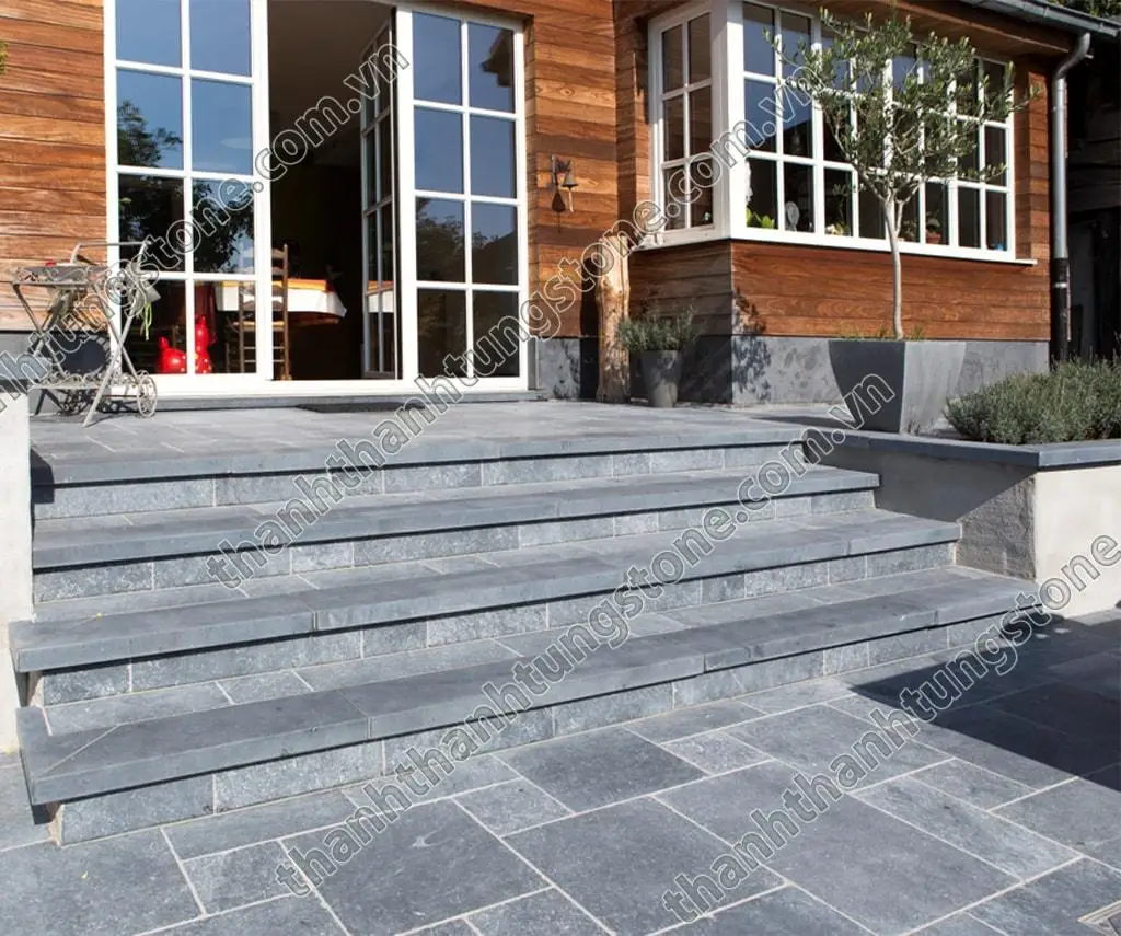 High Class Vietnam Natural Blue Gothic Stone for Paving