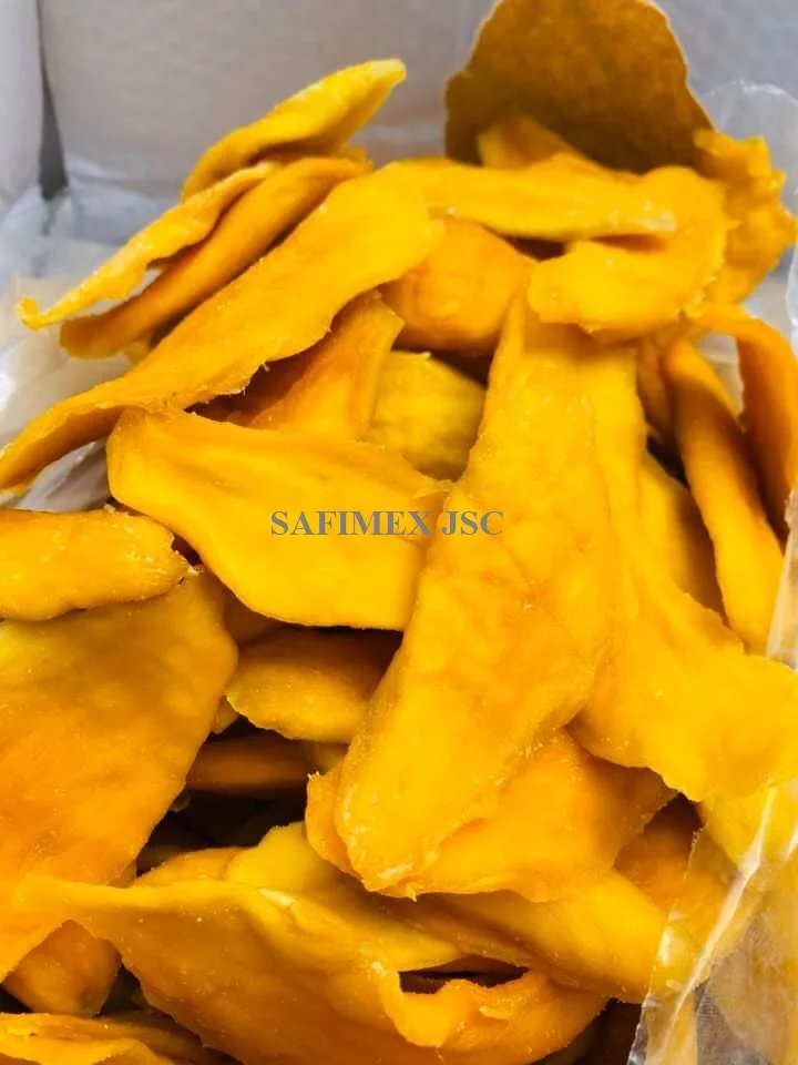 Natural Soft Dried Mango Fruit from Vietnam for Snack Chips