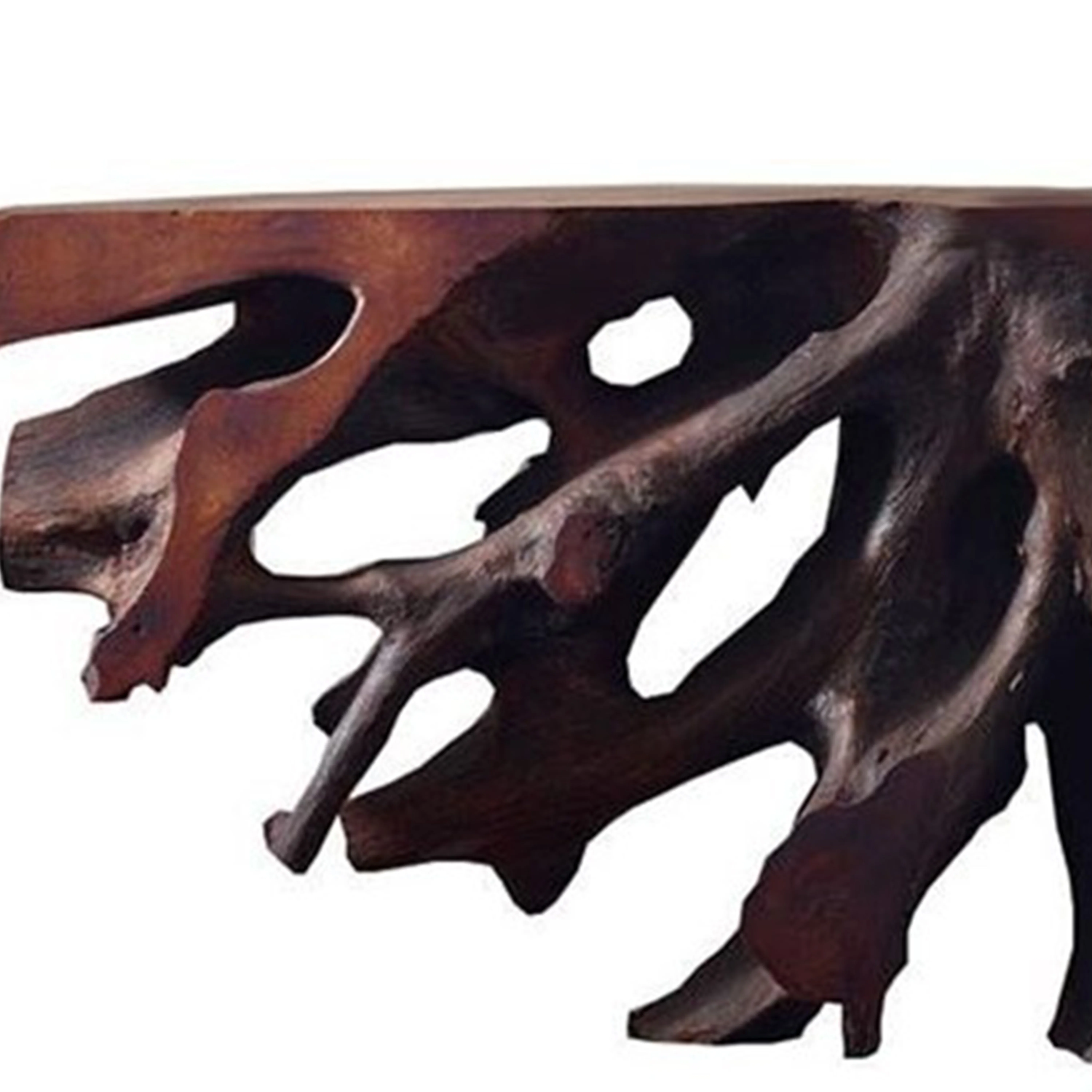 Premium Grade Wild Tree Branch Console Table Natural Shape For Living ...