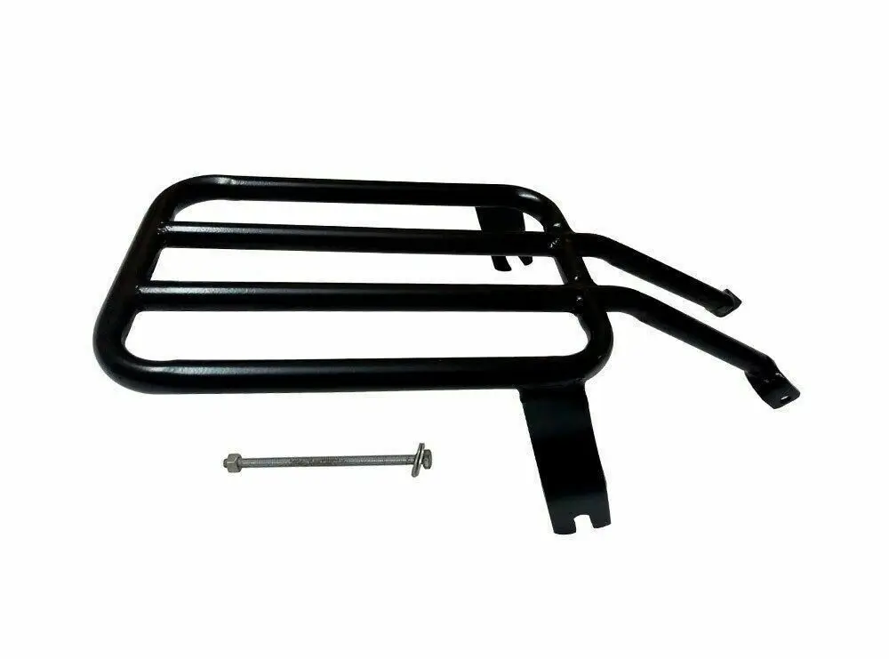 Motorcycle Luggage Rack Classic Black Rear Luggage Rack Carrier For ...