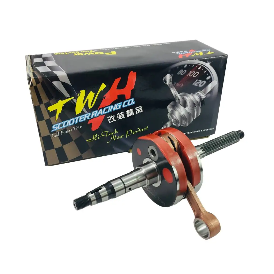 TWH BWS100 Racing Motorcycle Parts - 52MM Crankshaft for YAMAHA
