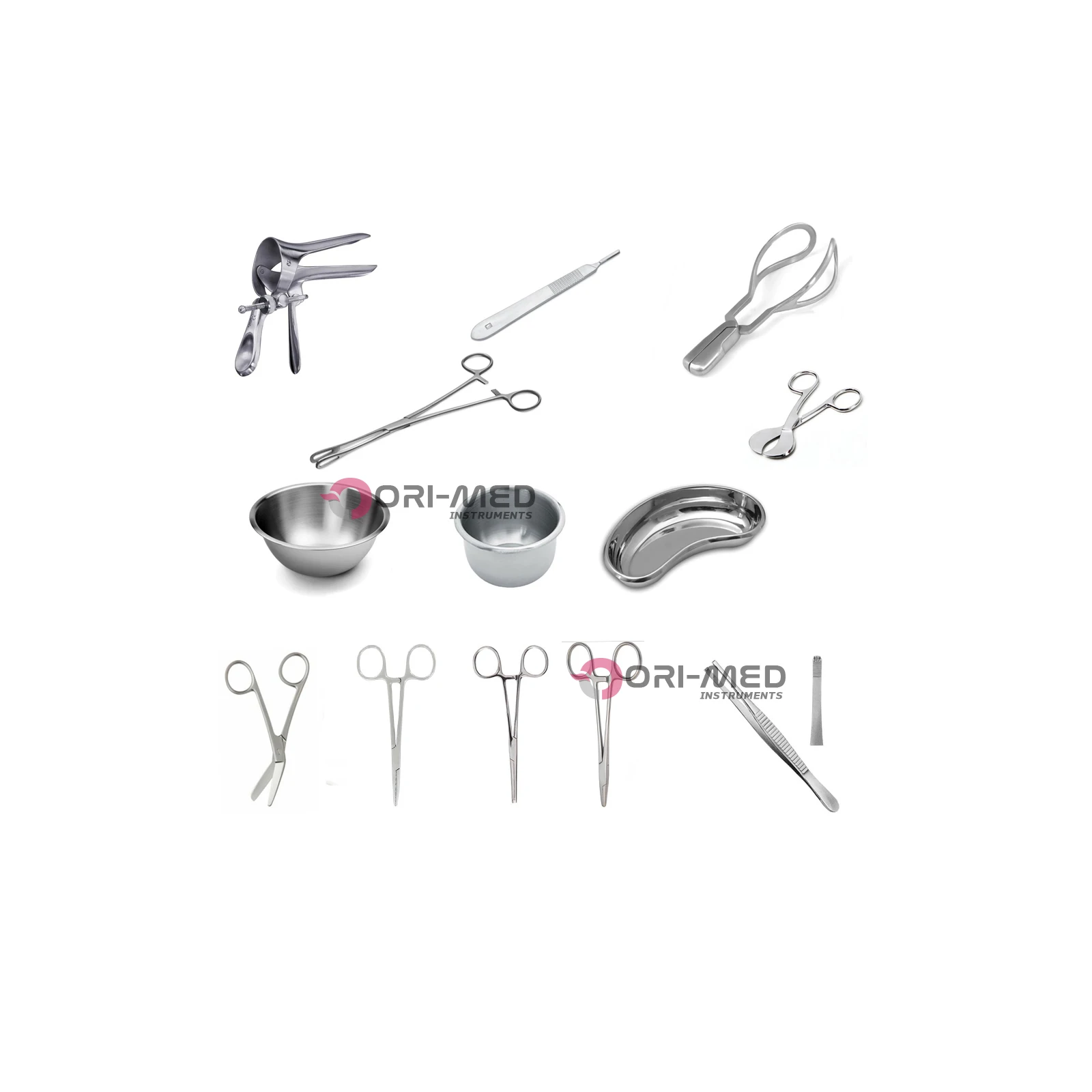 Medical Room Gynecology Surgical Instruments Basic Delivery Gynecology & Obstetrical Instruments ...