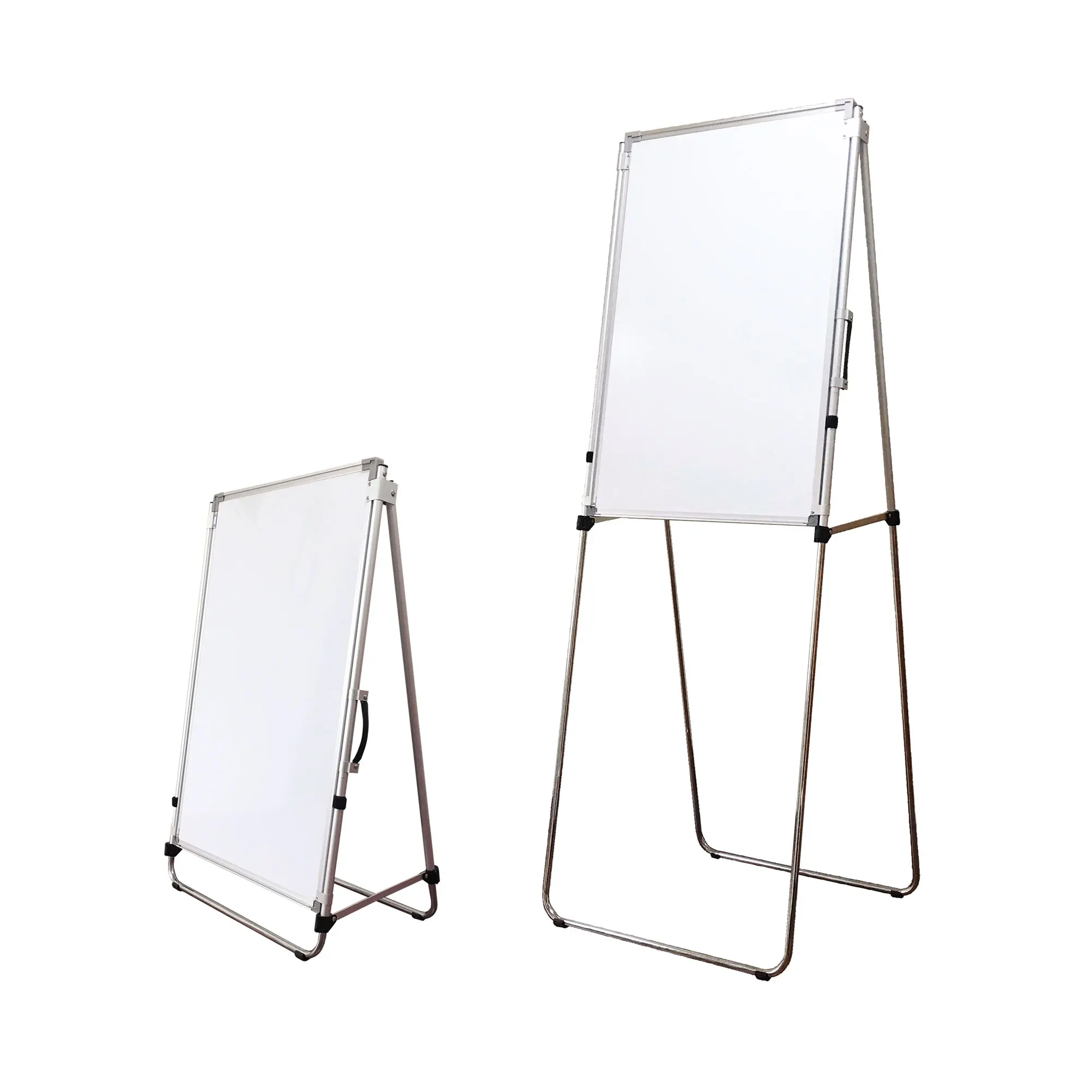Flip Chart Portable Adjustable Standing Foldable Magnetic Whiteboard ...