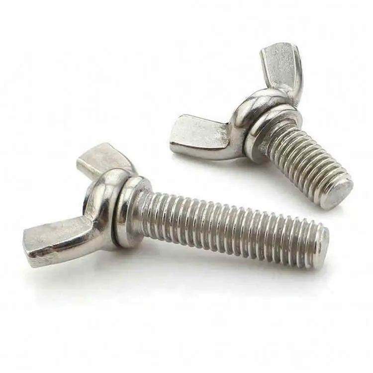DIN316 stainless steel folding butterfly wing nut screws Products from ...