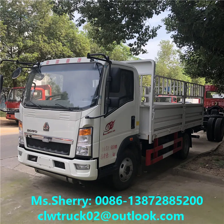 2019 New Model Sinotruk Howo 5 Tons Lorry Truck Light Cargo Truck - Buy ...