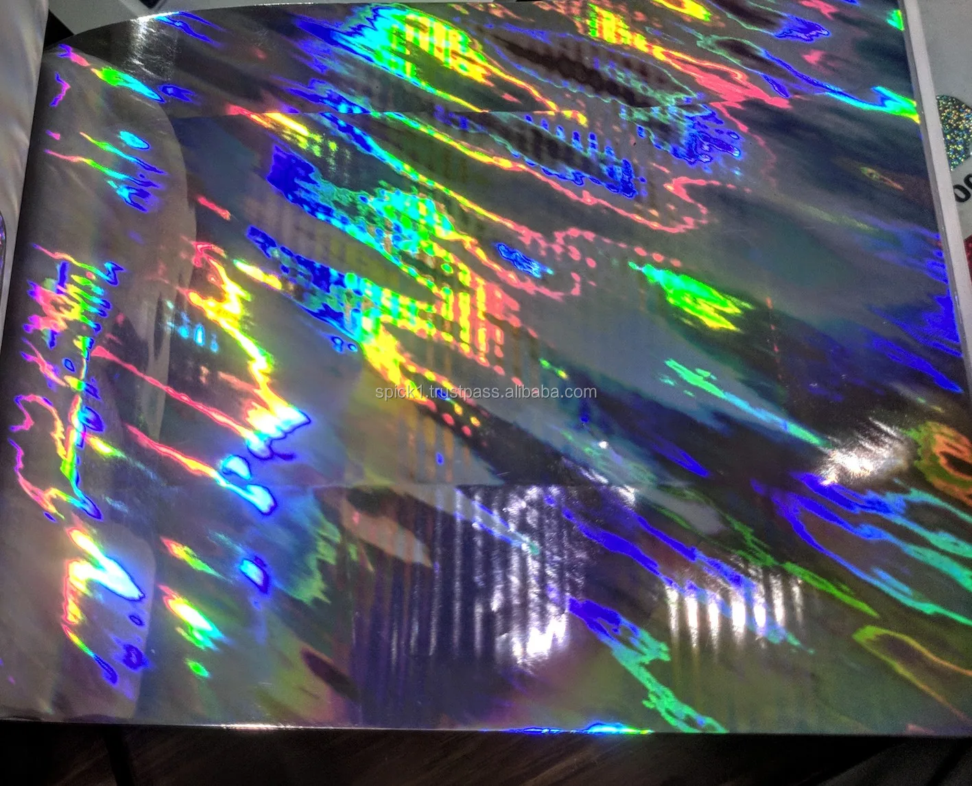 Holographic Polyester Film - SPICK GLOBAL Packaging Solutions