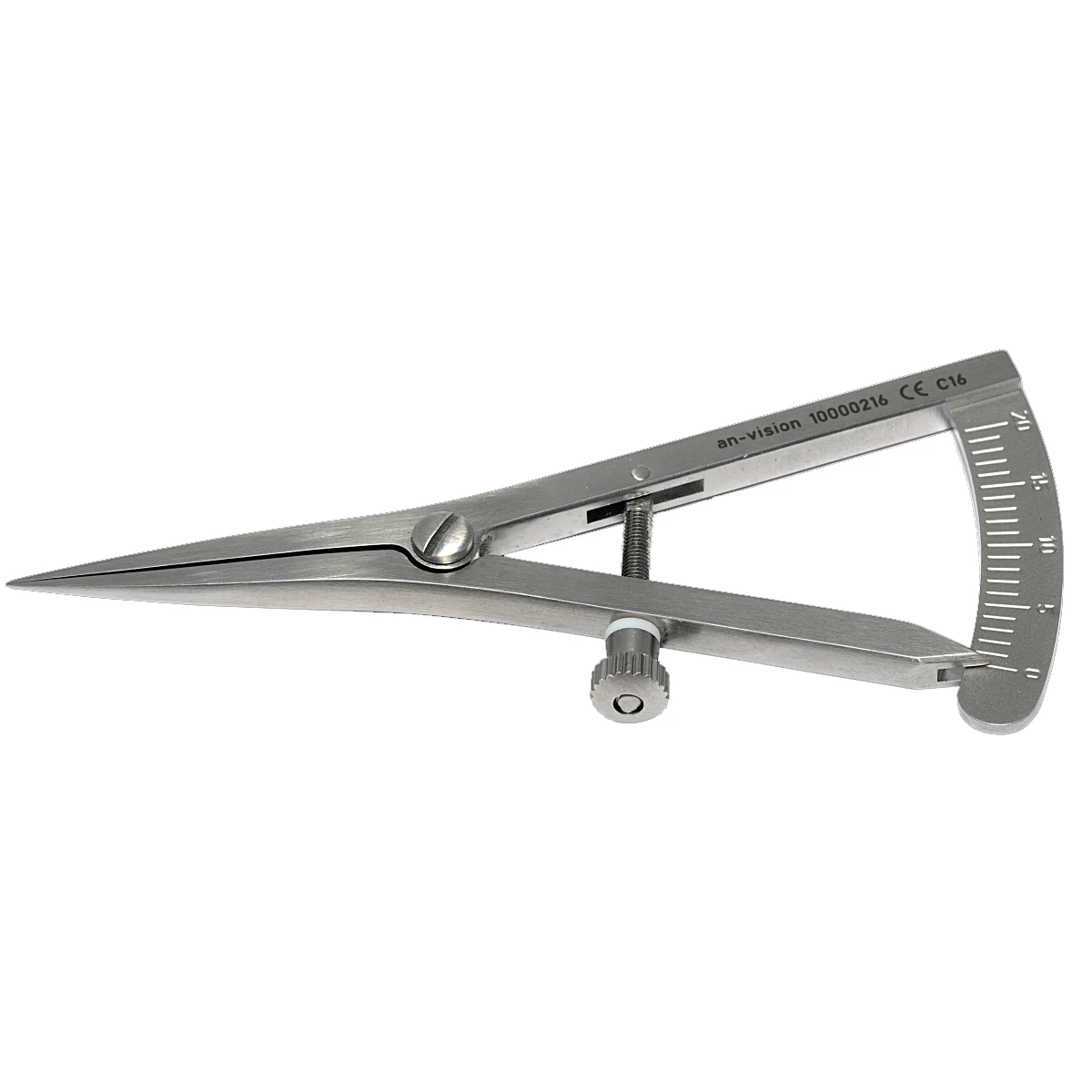 Castroviejo Caliper Stainless Steel Opthalmic Instruments 0 To 20 Mm ...