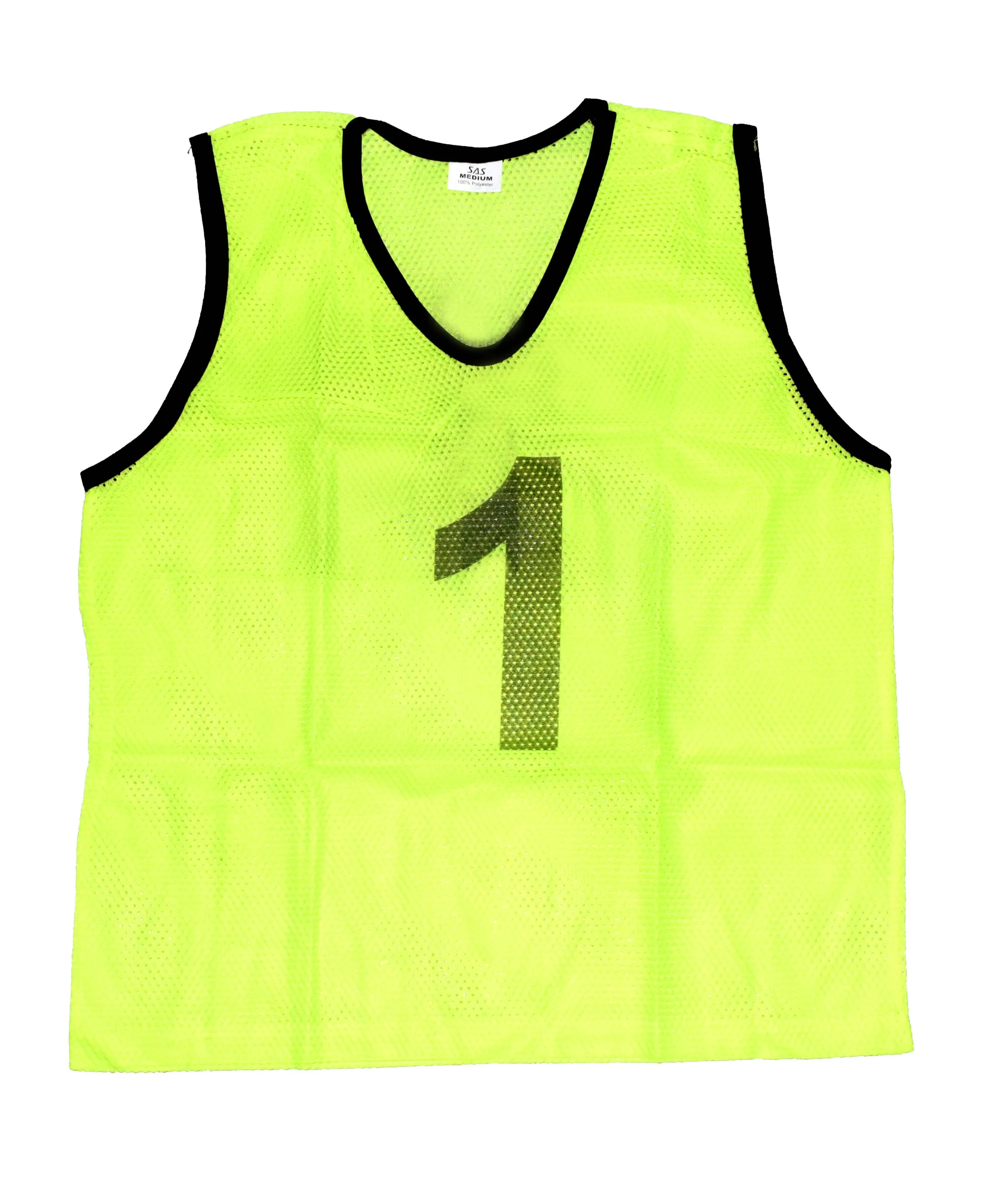 100% Polyester Mesh Fabric Breathable Football Soccer Numbered Printed ...