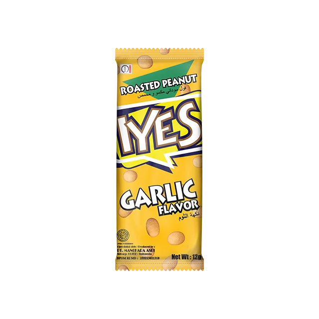 Best Price Peanut Roasted Coated Snack Iyes 12 Gr Garlic Flavor Made In ...