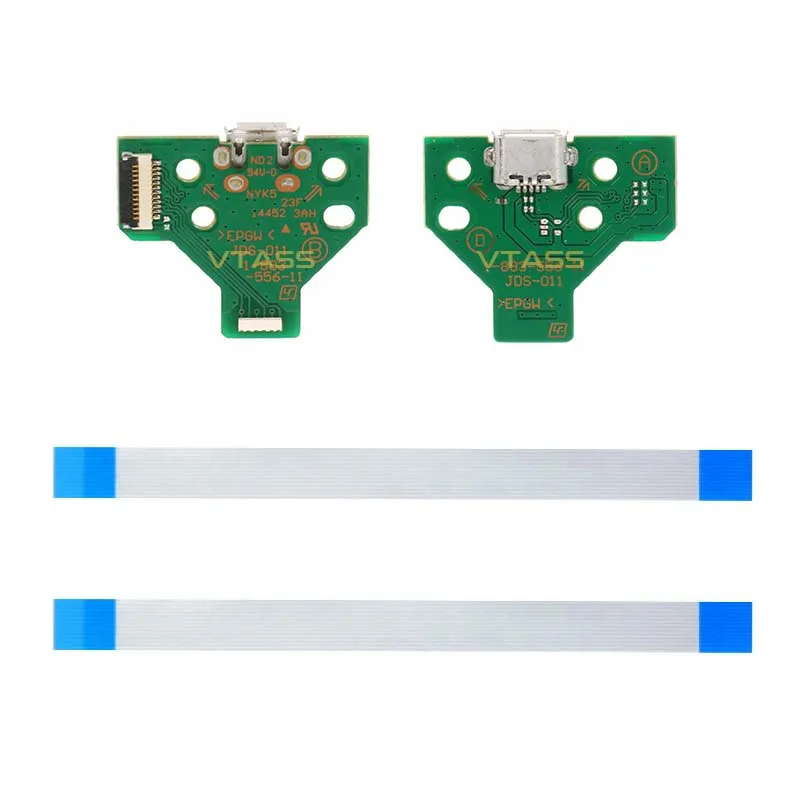 Jds-011 Replacement Charging Port Micro Usb Adaptor Charger Socket Circuit Board With 12 Pin ...
