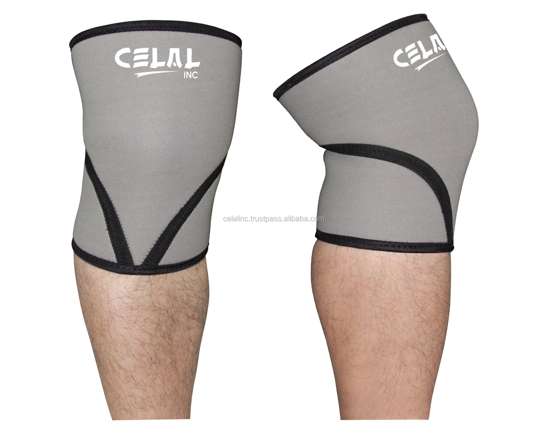 Power Lifting Neoprene Compression Knee Sleeves - Buy Weightlifting ...