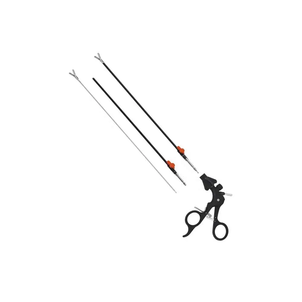 5mm Laparoscopic Fenestrated Short Grasper - Atraumatic Grasping Forceps